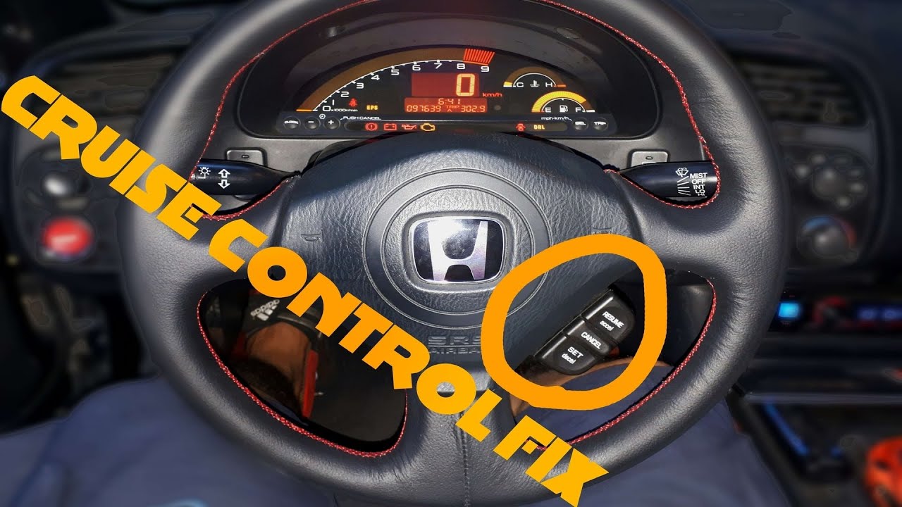 How to fix cruise control on Honda S2000 - YouTube