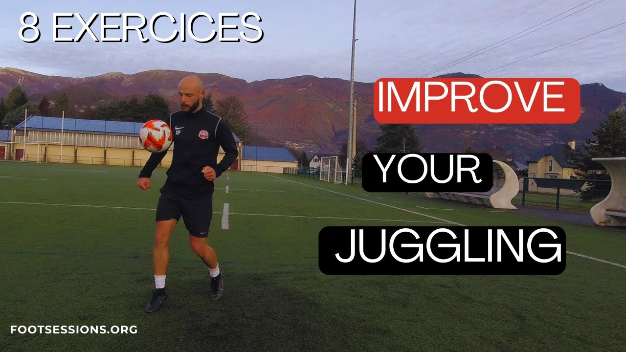 Football training : 8 JUGGLING exercises for BEGINNERS/INTERMEDIATES ...