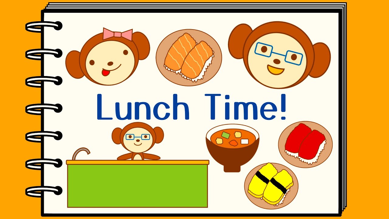 #3 [Learn English with Songs] Lunch Time! – For Kids & Home Learning ...