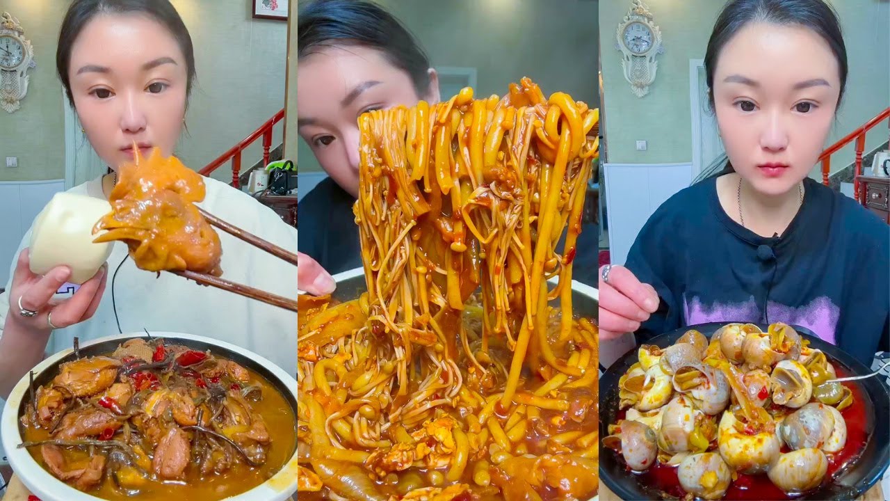The Yellow Stewed Chicken Ingredients Are Finally Here🔥 Snail Noodles ...