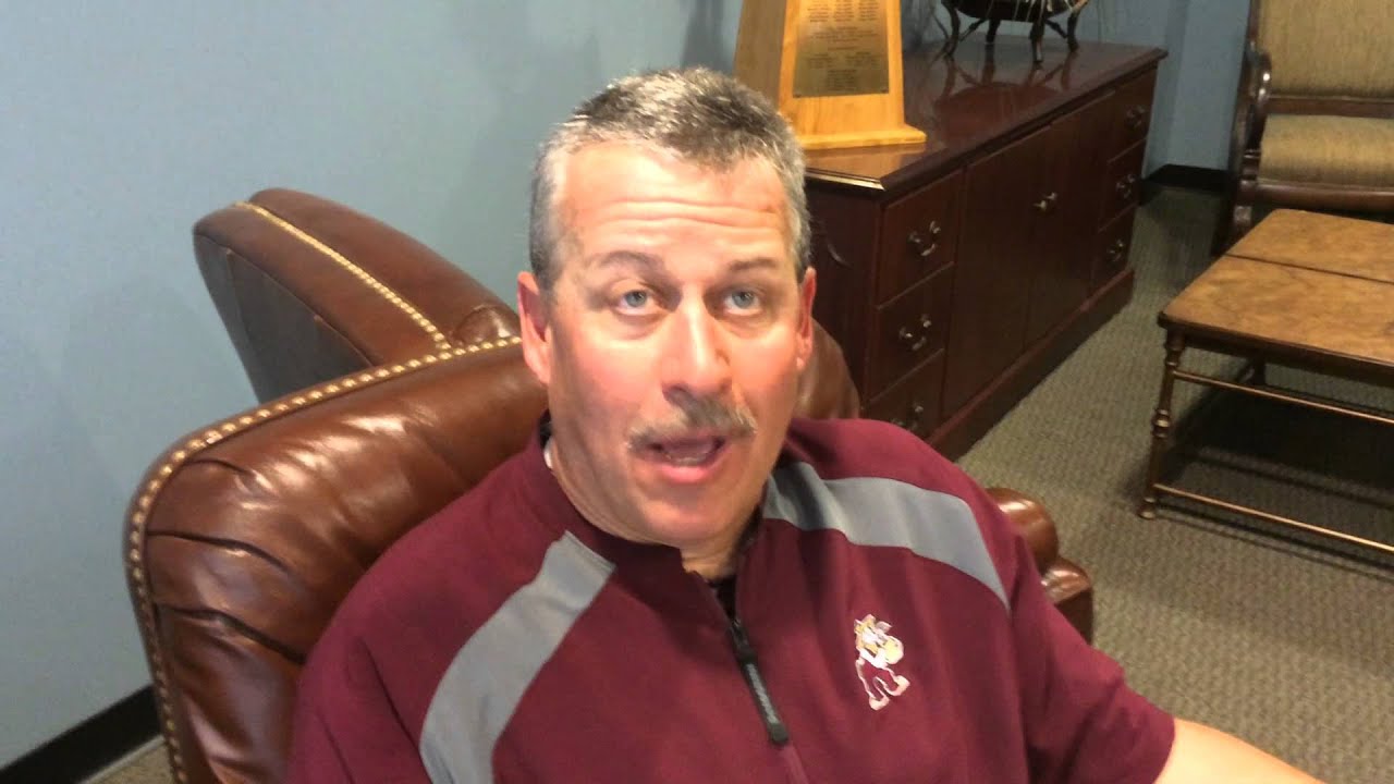 Cobden coach Craig Partridge 6-5-15 - YouTube