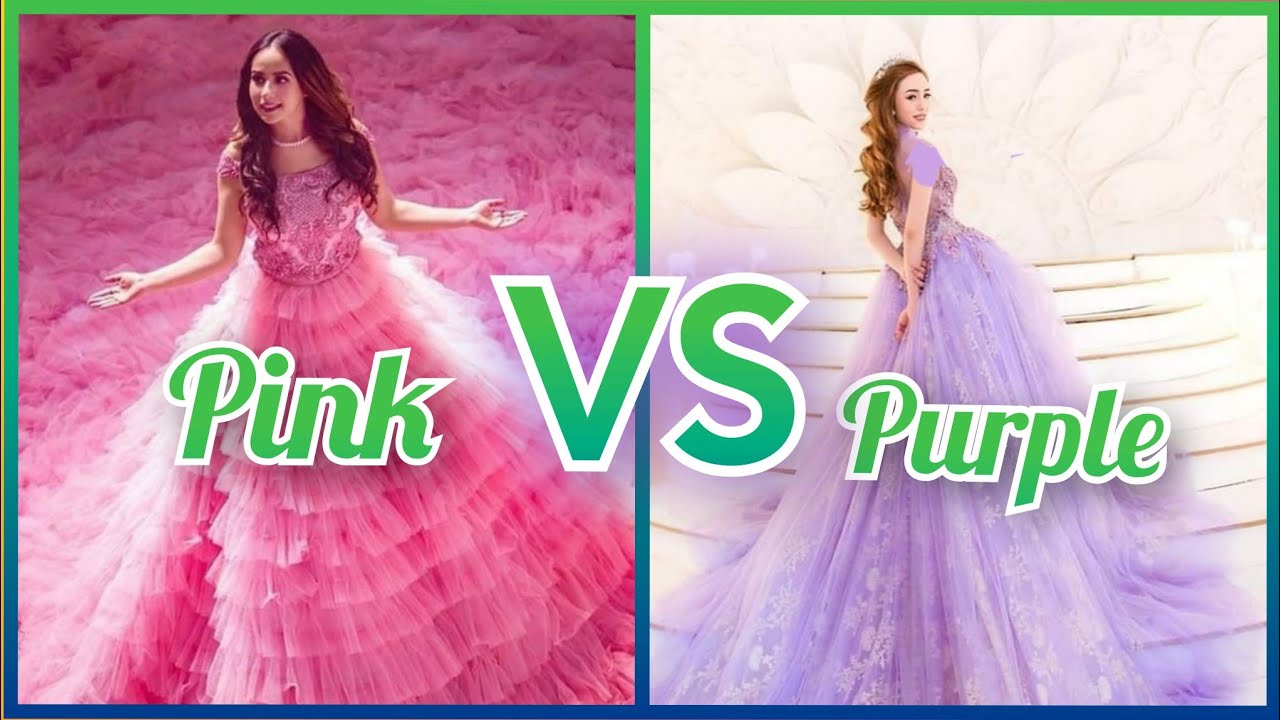 pink vs purple(part 2) ||pink gift VS purple gift || choose your ...
