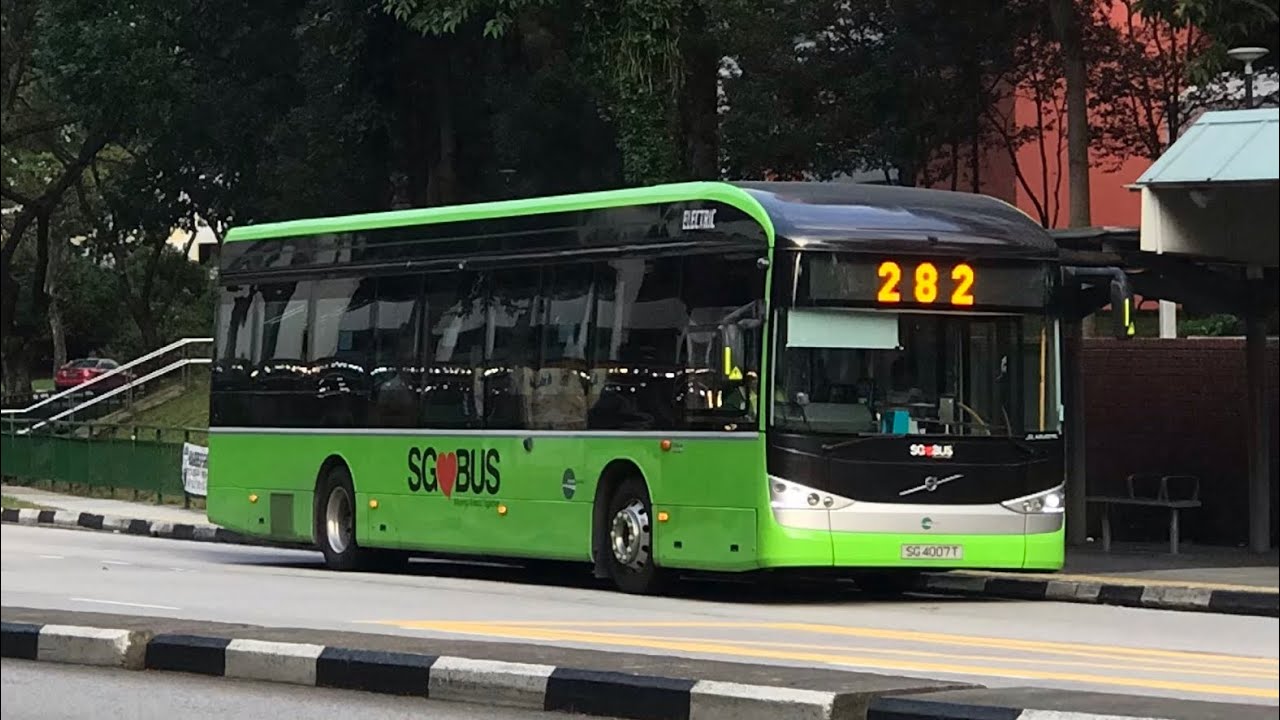 [TTS] SG4007T on Service 282 - Volvo BZL Demonstrator - YouTube
