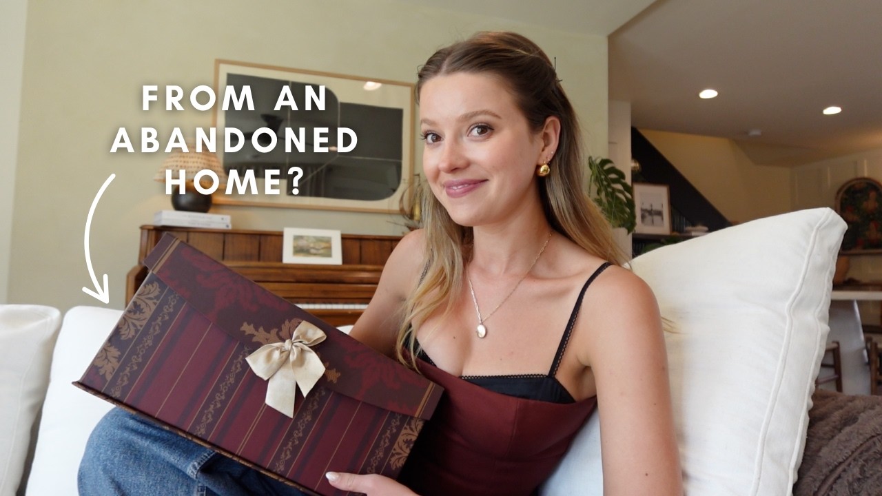 so... why do I have a mystery box from an abandoned house? - YouTube