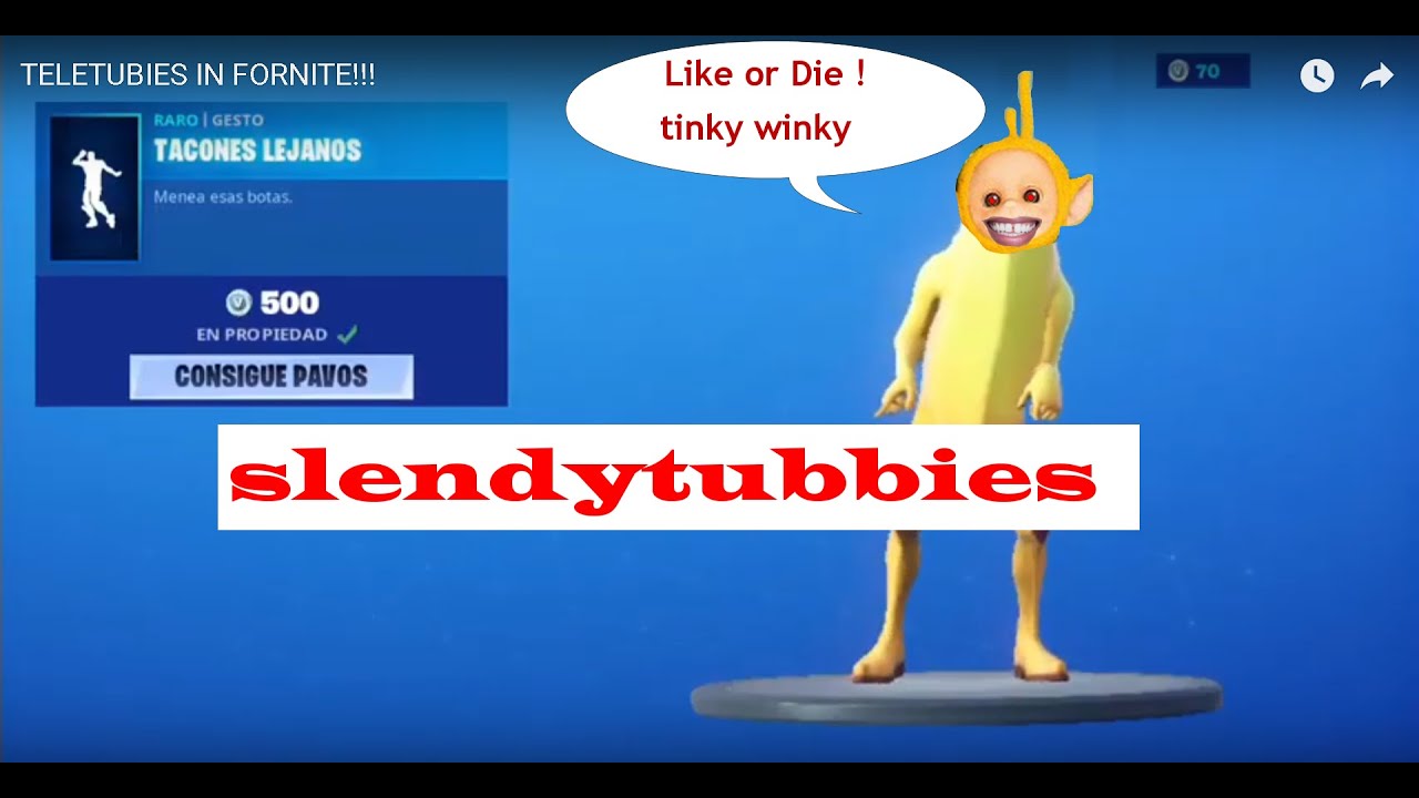 TELETUBIES IN FORNITE!!! - YouTube