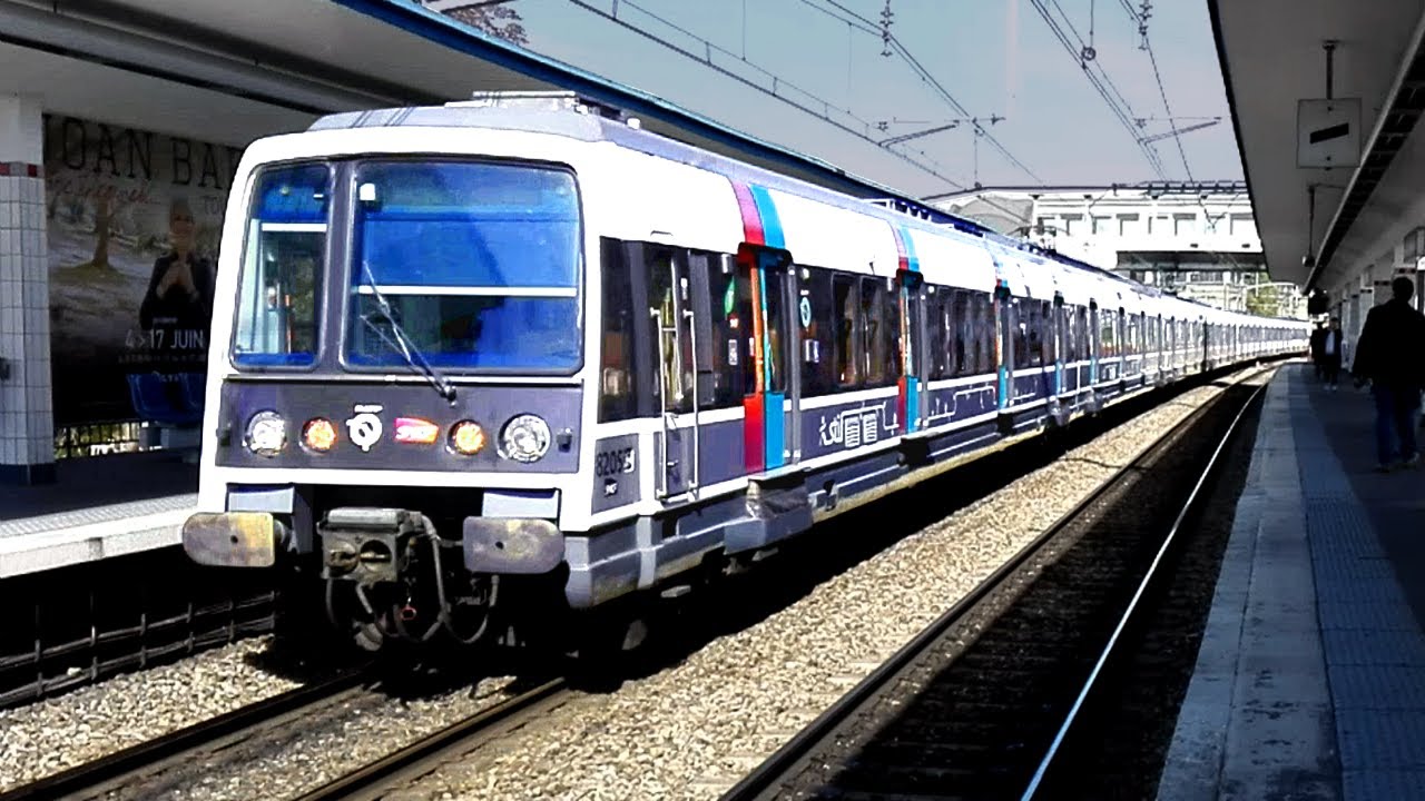 🚉 RATP MI79 quittant La CROIX de BERNY (RER Paris) - YouTube