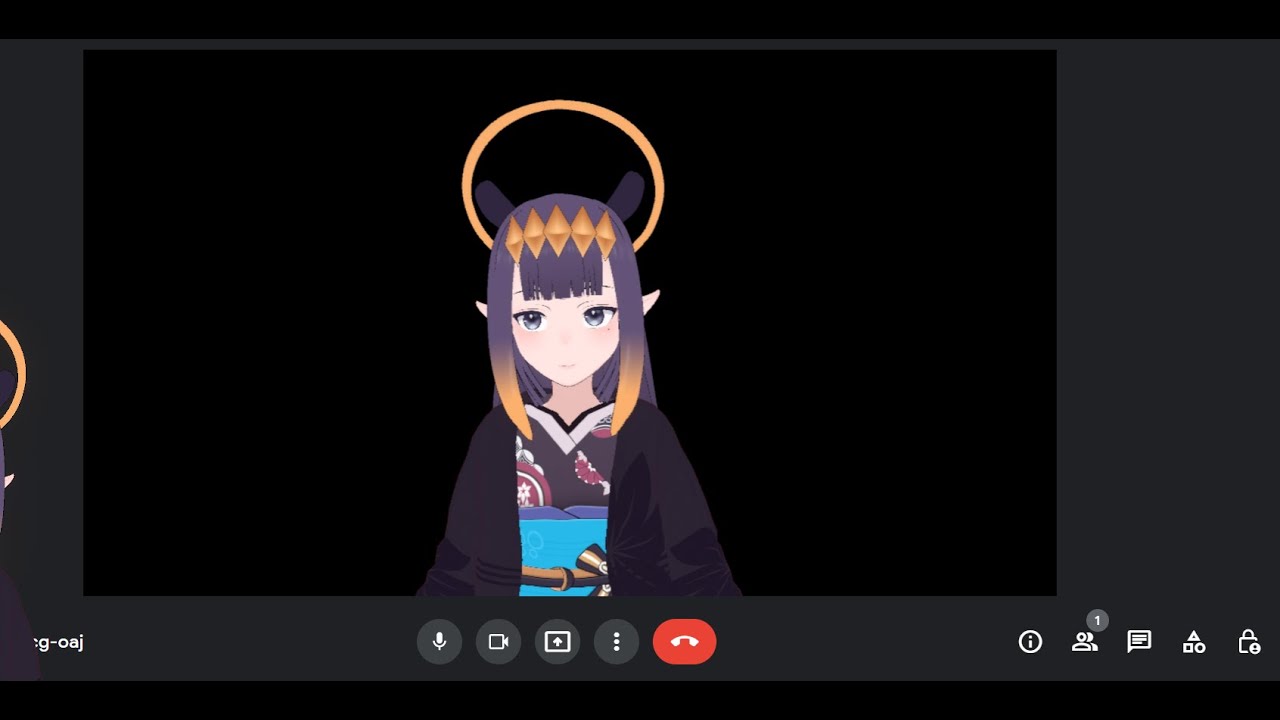 如何在Google Meet使用VTuber的皮開會 - YouTube