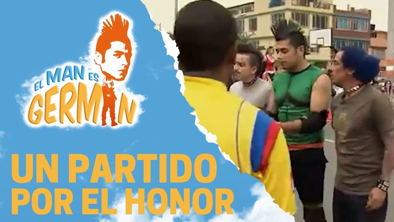 Germán juega un partido por su honor | El man es Germán - YouTube
