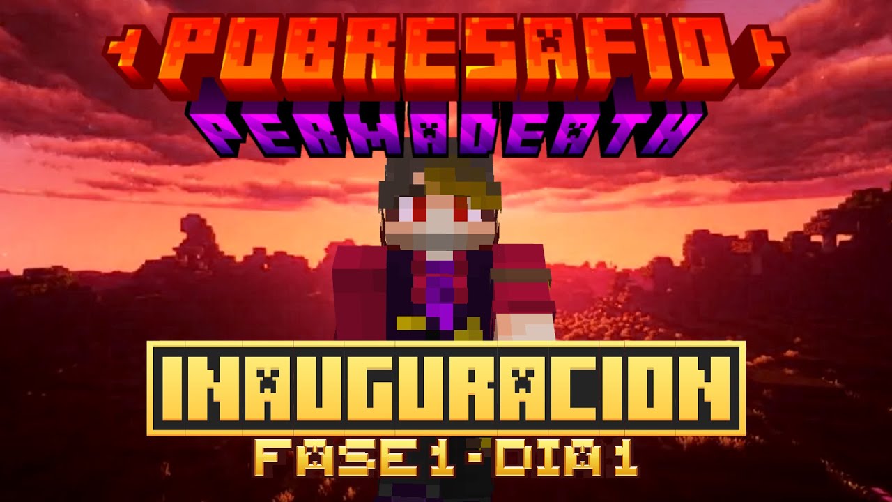 MINECRAFT PERMADEATH CON 30 STREAMERS!!! |NUEVA SERIE! || POBRESAFIO 2 ...