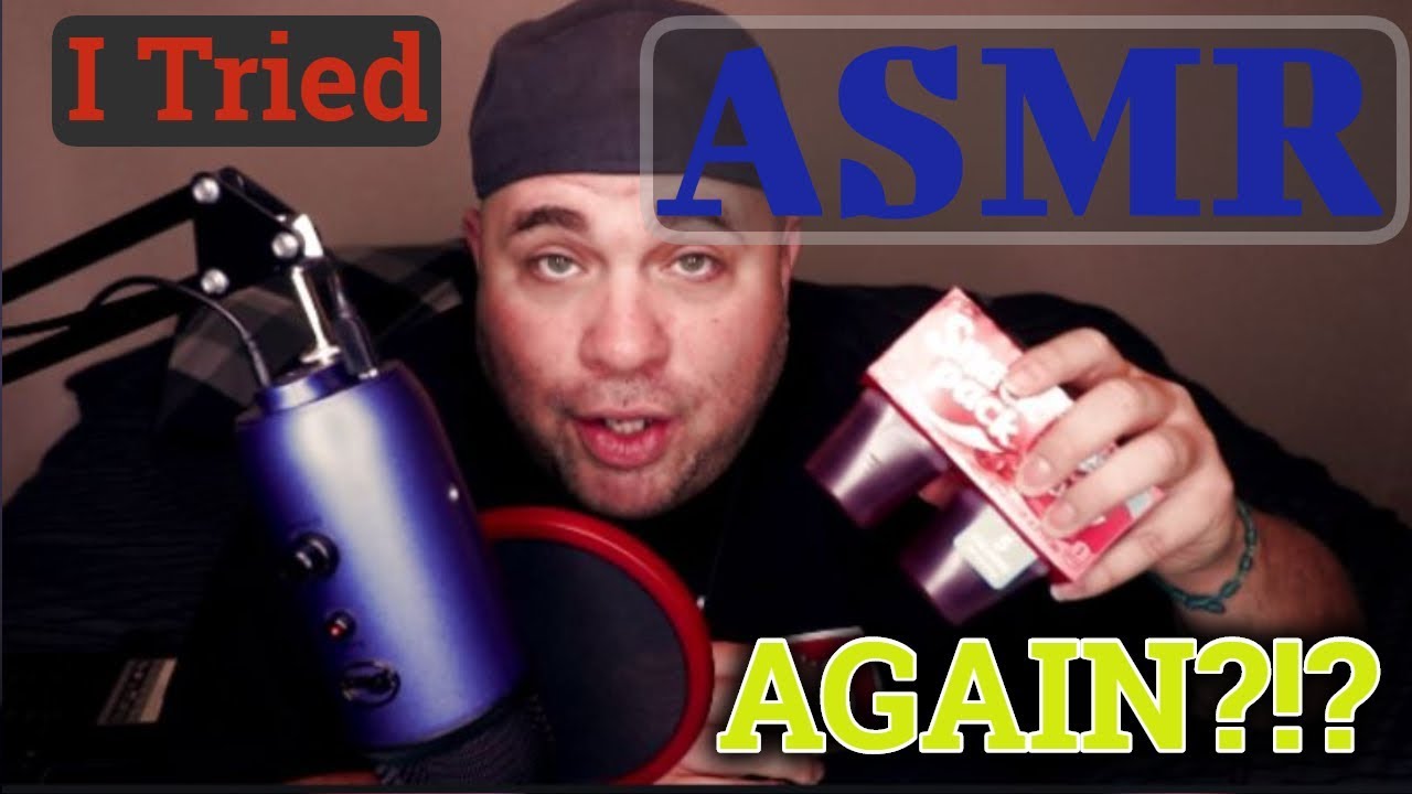 I TRIED ASMR...AGAIN (funny) - YouTube