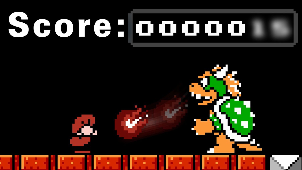 How I beat Mario 3 with the lowest score in the world - YouTube