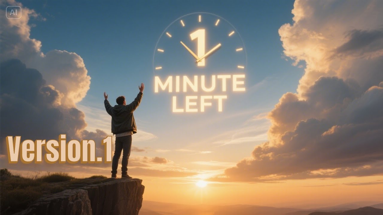 1 MINUTE LEFT | Can One Minute Change Everything? - YouTube
