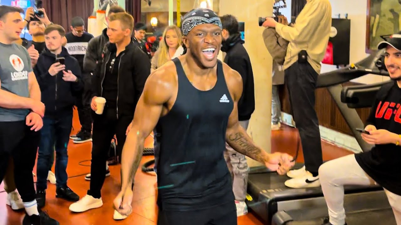 KSI CRAZY BOXING WORKOUT - YouTube