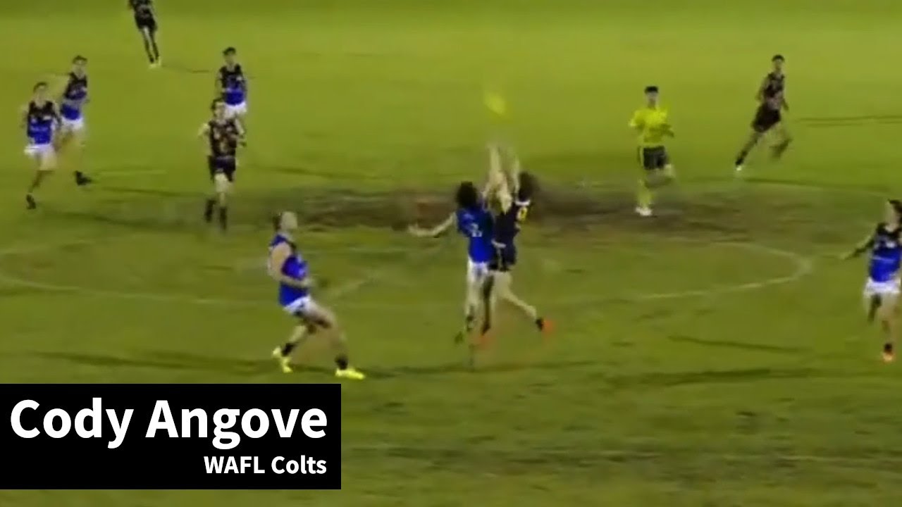 Cody Angove - WAFL Colts Round 17 - YouTube