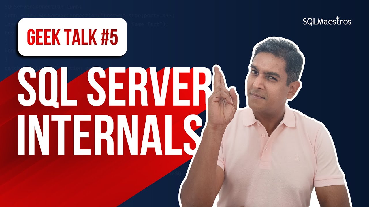 Geek Talk 5 On Sql Server Internals For Developers And Dbas By Amit 4737