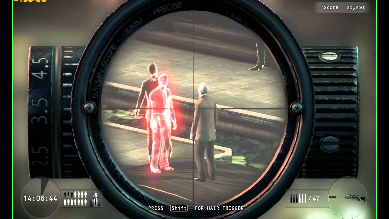 Hitman Absolution Sniper Challenge - YouTube