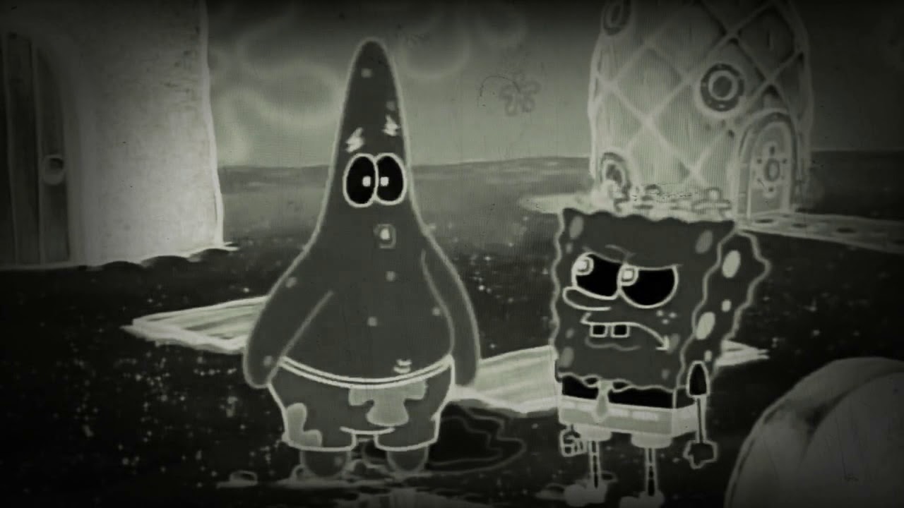 Spongebob squarepants squidward the unfriendly ghost colorful - YouTube