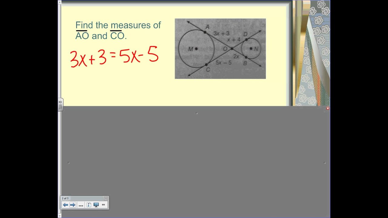 Saxon Geometry Lesson 72 - YouTube