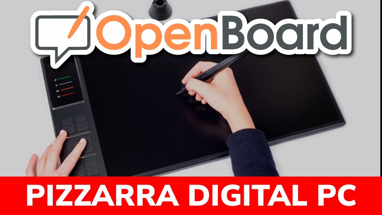 Cómo usar OpenBoard || Software para Pizarra Digital para PC - YouTube