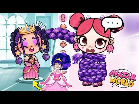 😱 EASY! Create PINK LILY LOVE BRAIDS from Poppy Playtime in Avatar World 🌍 PAZU