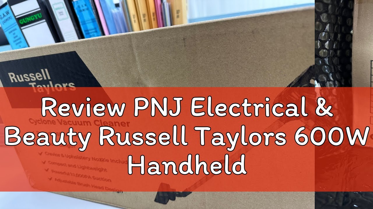 Review PNJ Electrical & Beauty Russell Taylors 600W Handheld Cyclone ...