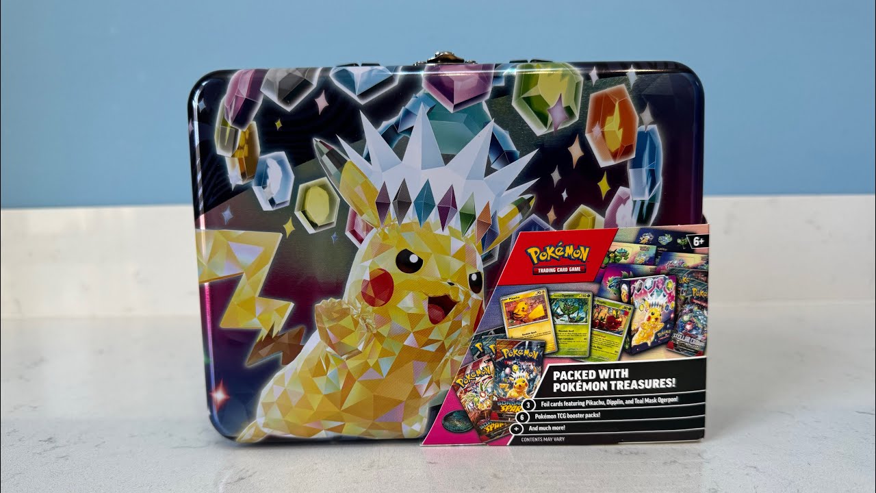 2024 Pikachu Fall Collector Chest Pokemon Unboxing - YouTube