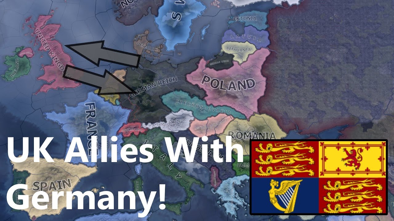 What if The UK Joined The Axis?! Hoi4 Timelapse - YouTube