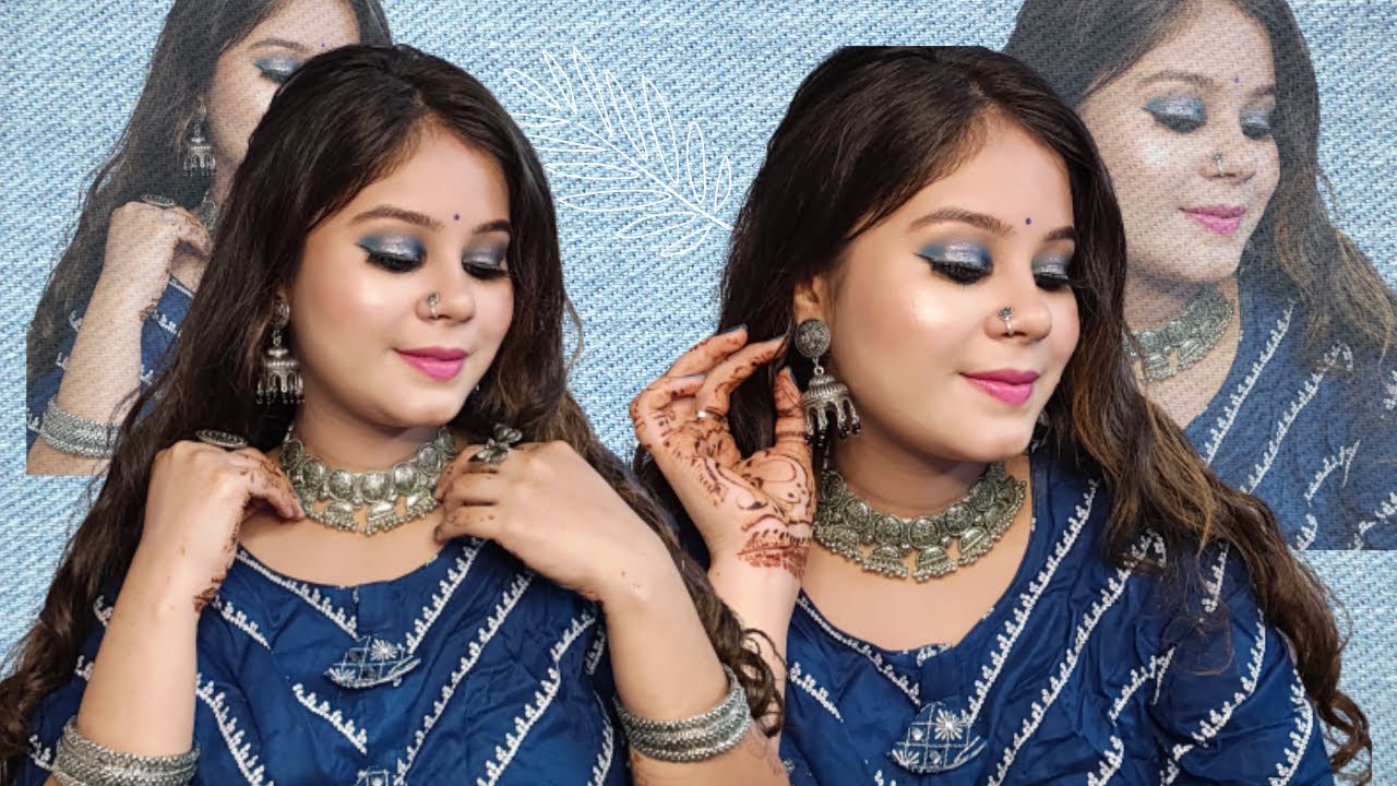 Janmashtami makeup tutorial / Indian wedding guest makeup/💫 festive ...