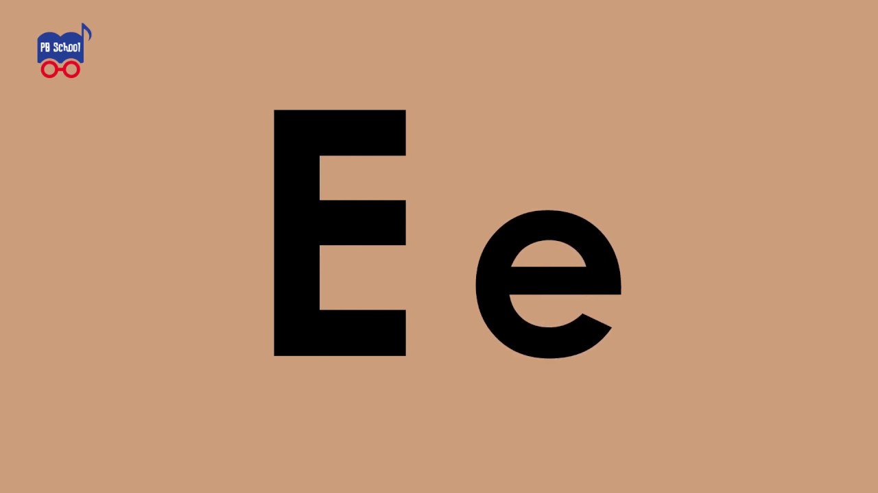 Letter E Song - YouTube