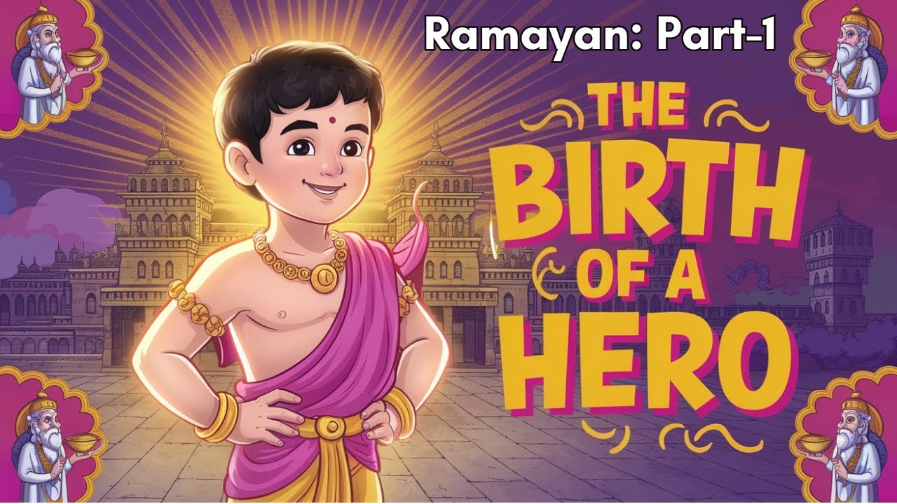 Ramayan for Children: The Birth of a Hero in Ayodhya - YouTube