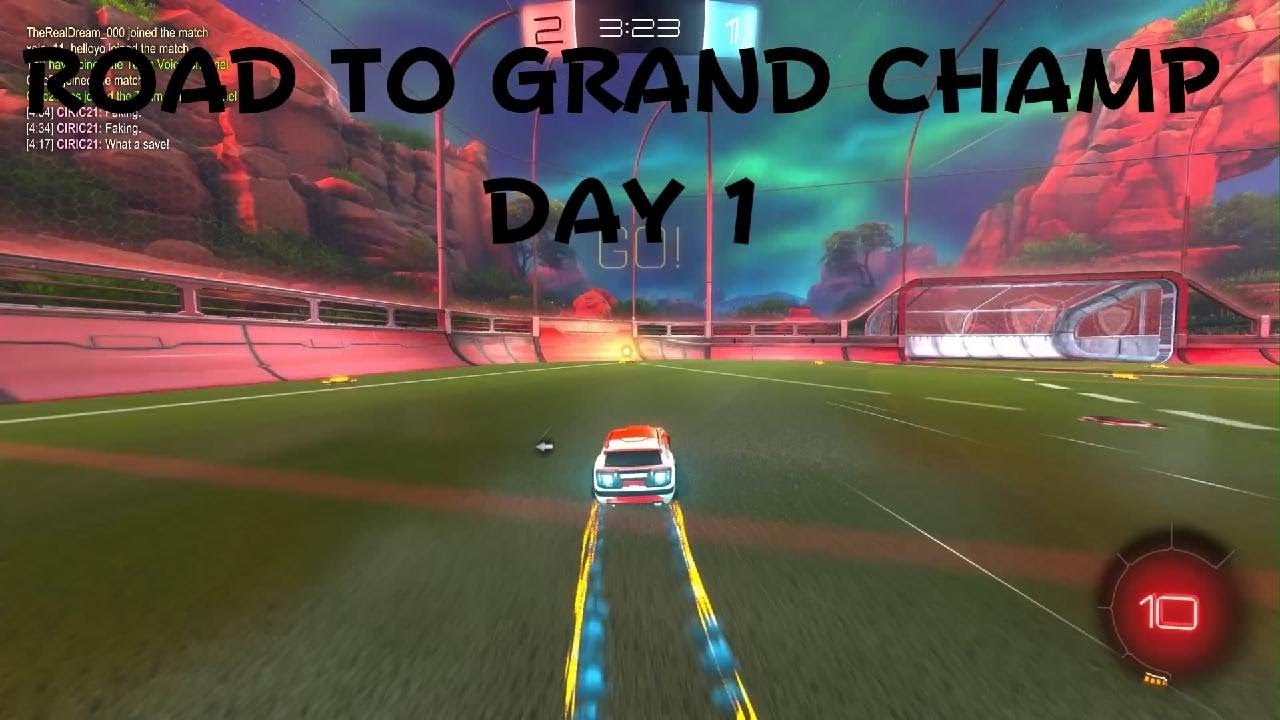 ROAD TO GRAND CHAMP (DAY 1) - YouTube