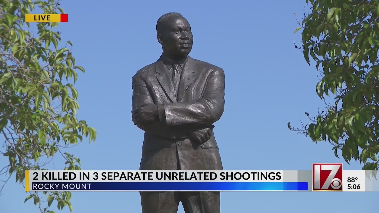 2 killed in 3 unrelated Rocky Mount shooting - YouTube