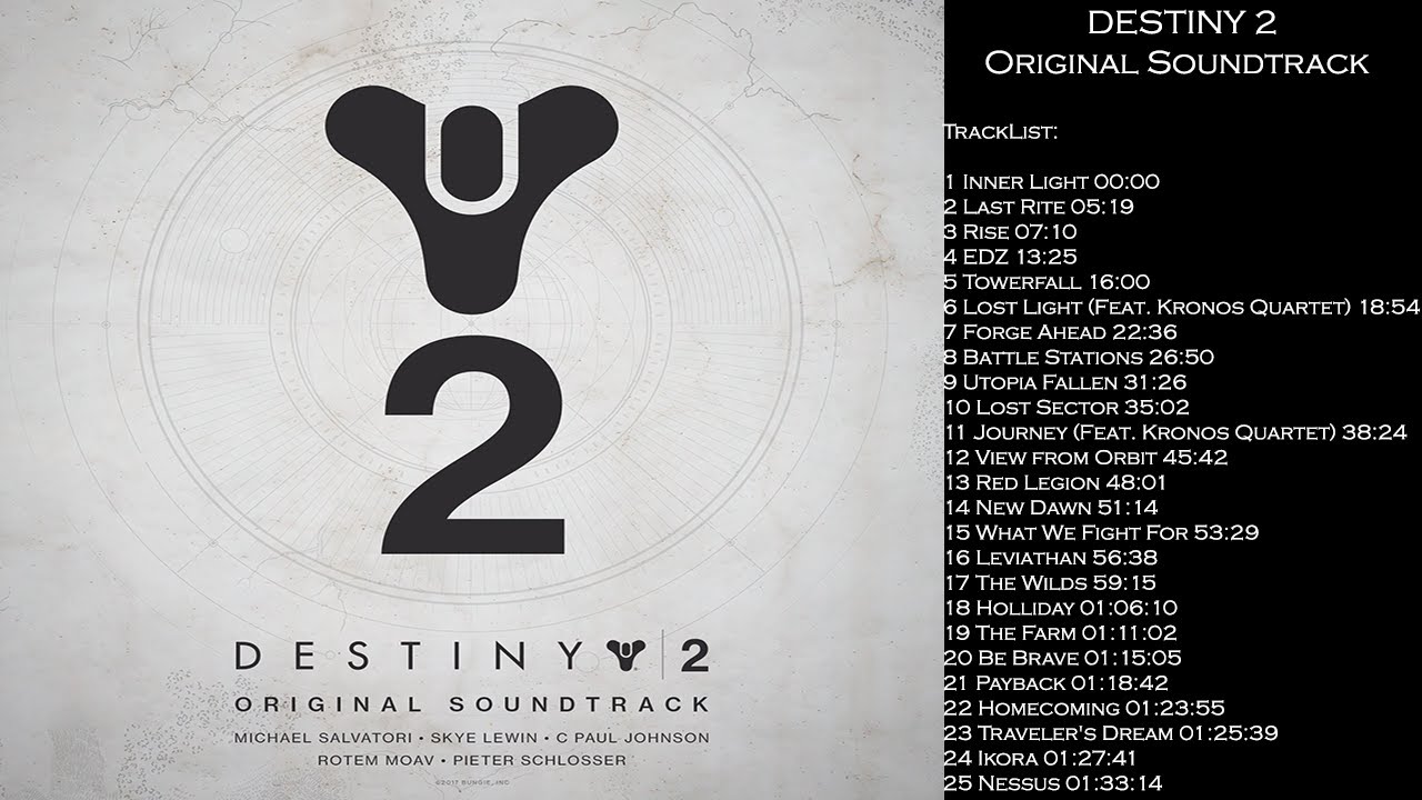 Destiny 2 Original SoundTrack - YouTube Music