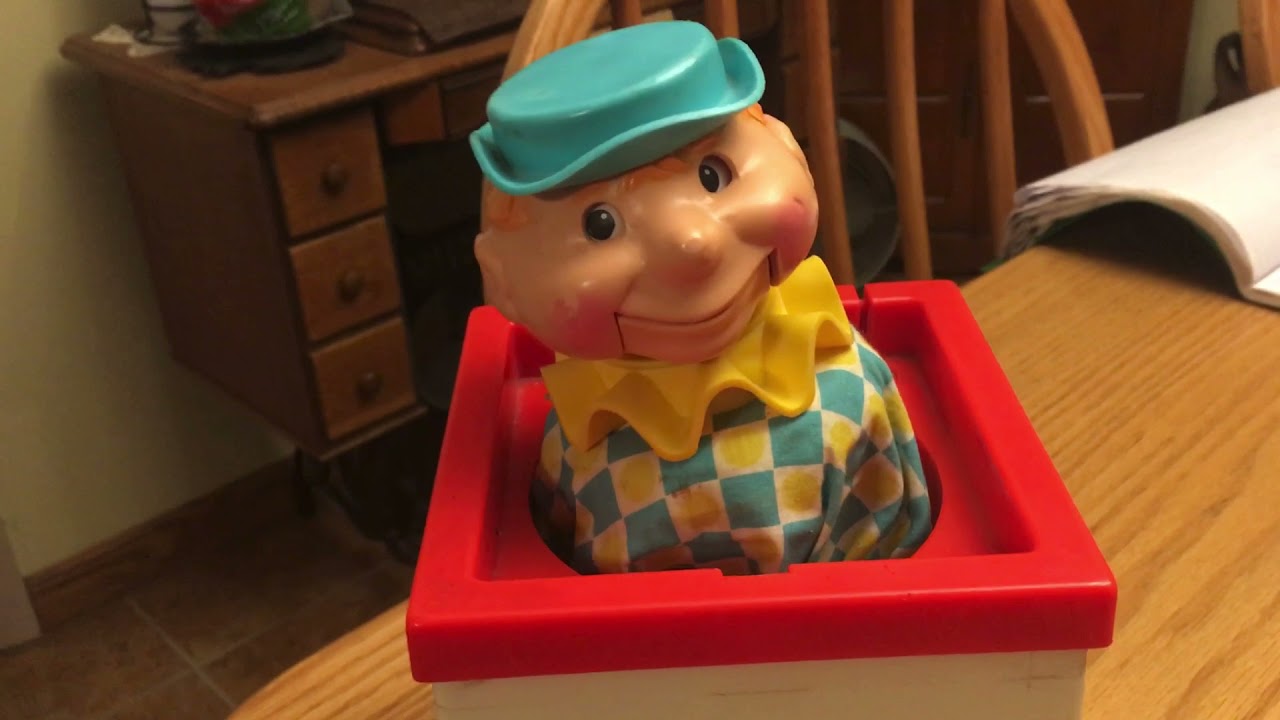 Vintage 1970 Toy Jack In The Box Puppet - YouTube