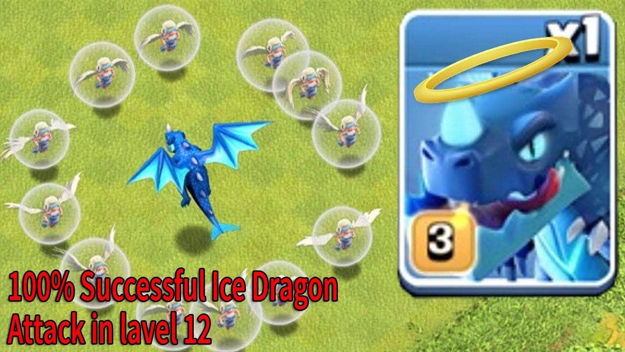 Ice Dragons Attack 100% Success in level 12 - YouTube