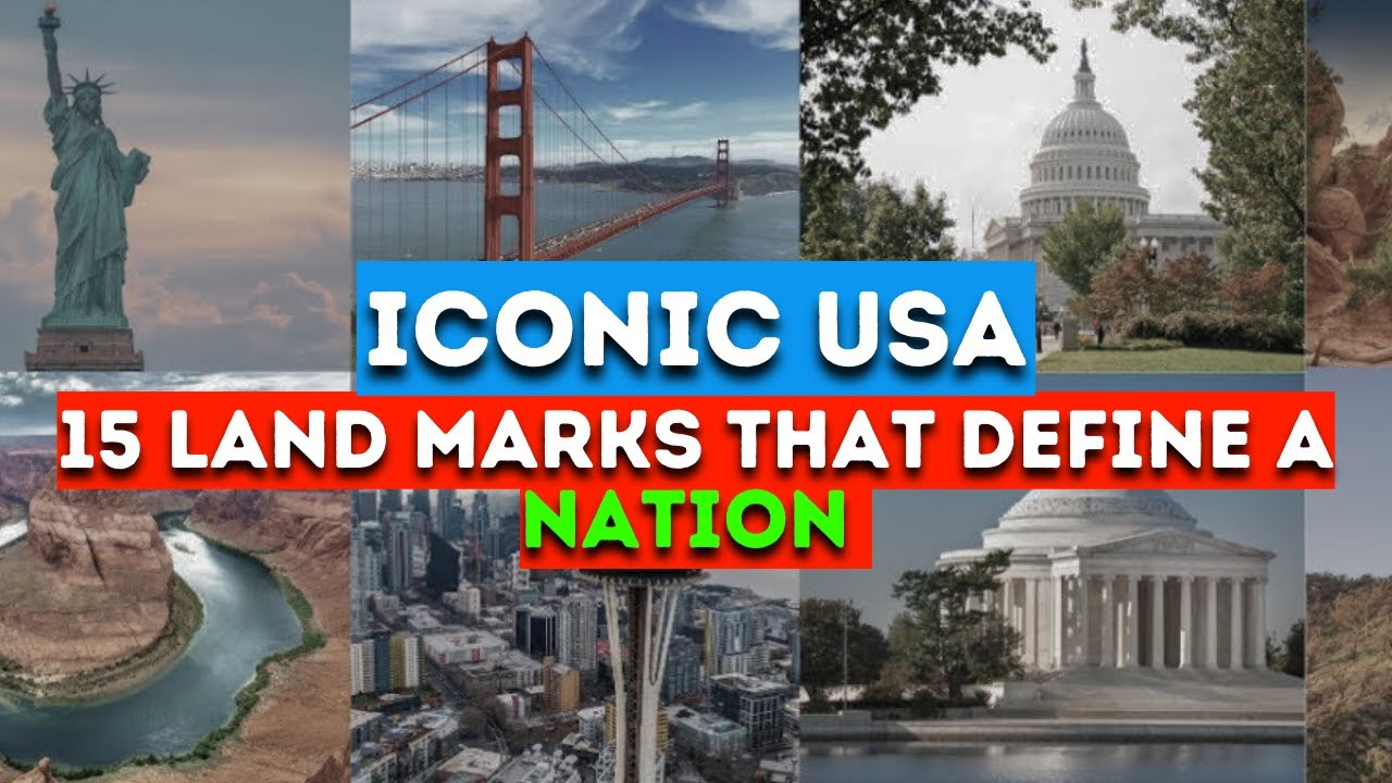 Exploring the USA, 15 landmarks that define a nation. USA Travel Vlog ...