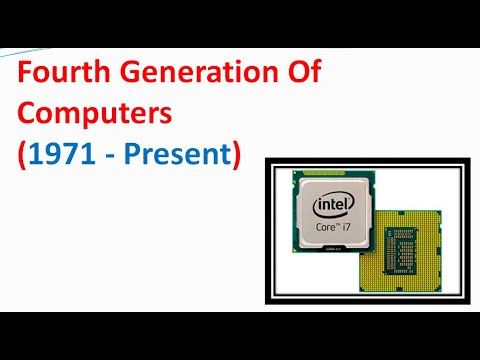 Fourth Generation Of Computers (1971 - Present) - YouTube