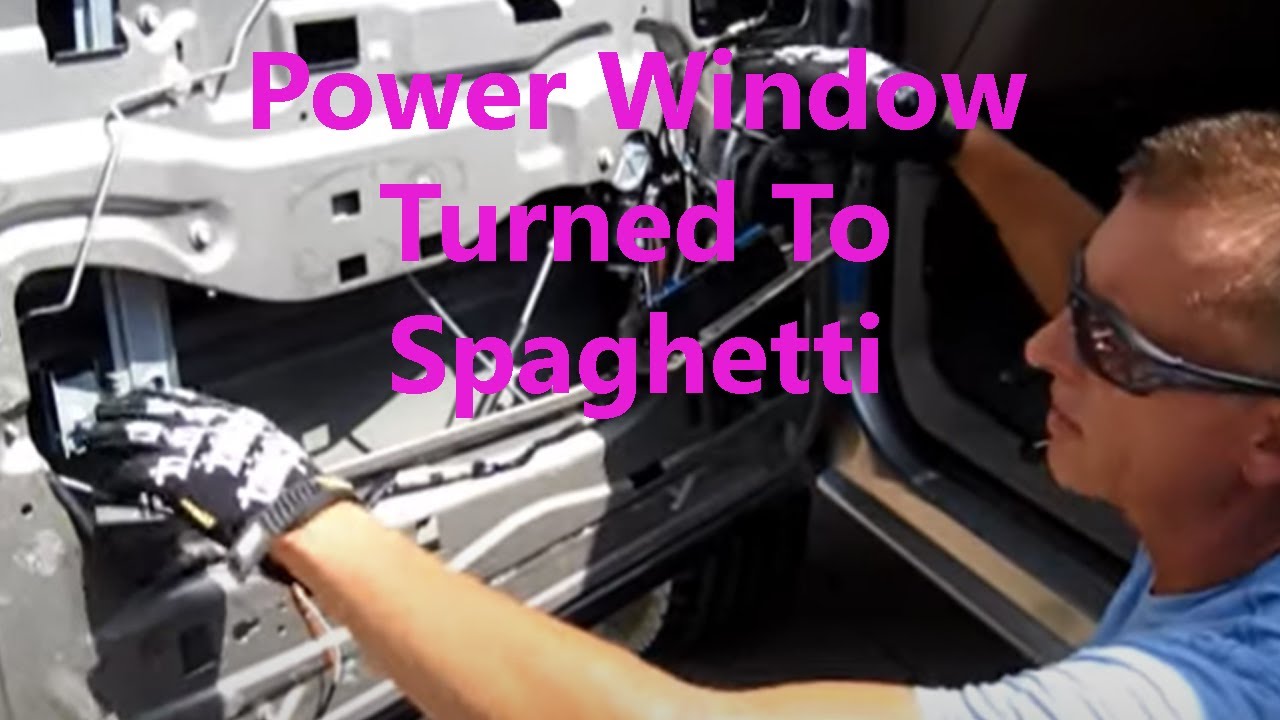 Window Regulator Replacement (Power Window Motor) - Chevy 2500HD Pickup ...