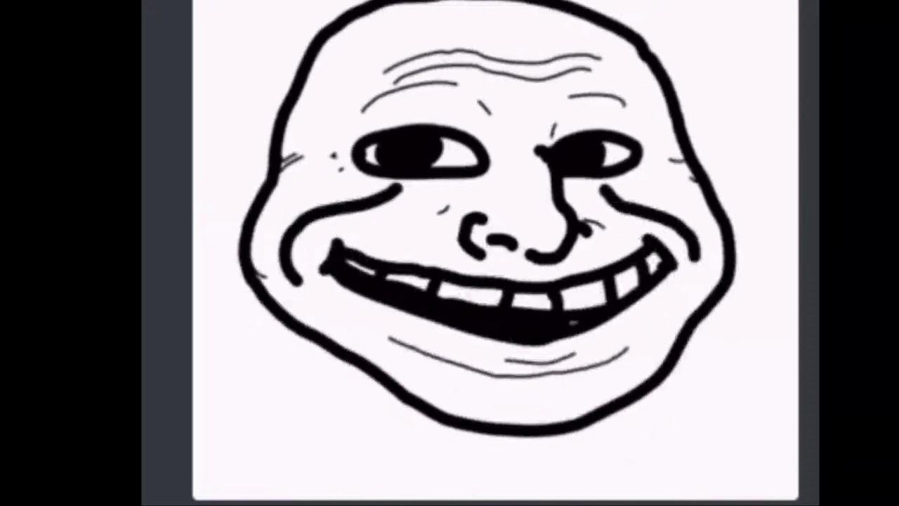 Trollface monster meme [Full transformation] - YouTube