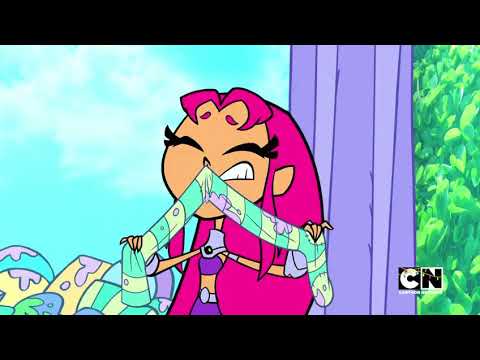 Starefire gagging and crying - YouTube