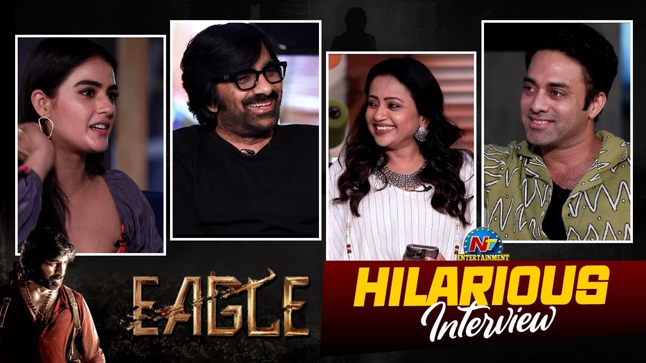 EAGLE Team Hilarious Interview with Anchor Suma | Ravi Teja | Kavya ...