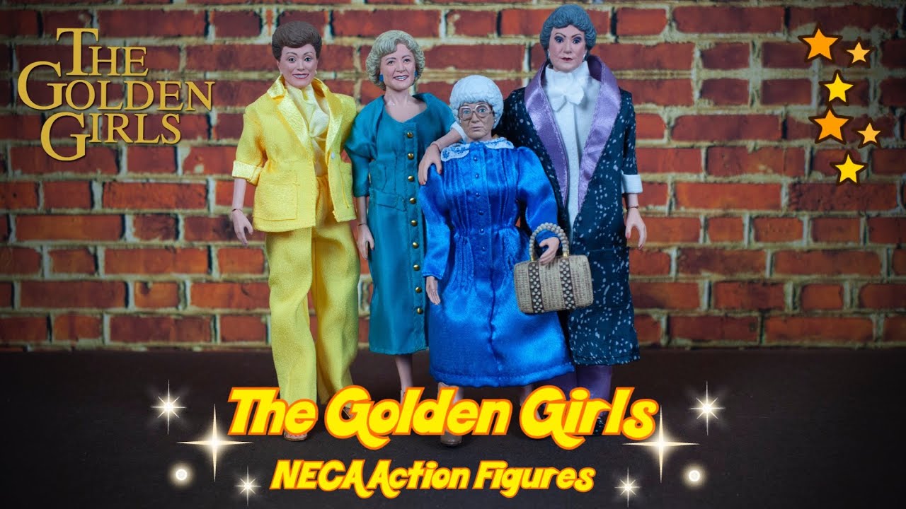 The Golden Girls action figures (For Adult Collectors 18+) - YouTube