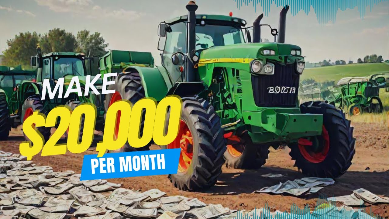 How I Made Money Farming Legally with Tractors! - YouTube