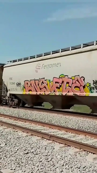 📍FREGONA DIABLA FXE 4642 NUEVO ESQUEMA CEBRA Y LA FXE 4006 EN COYOTEPEC #ferromex #railway # ...