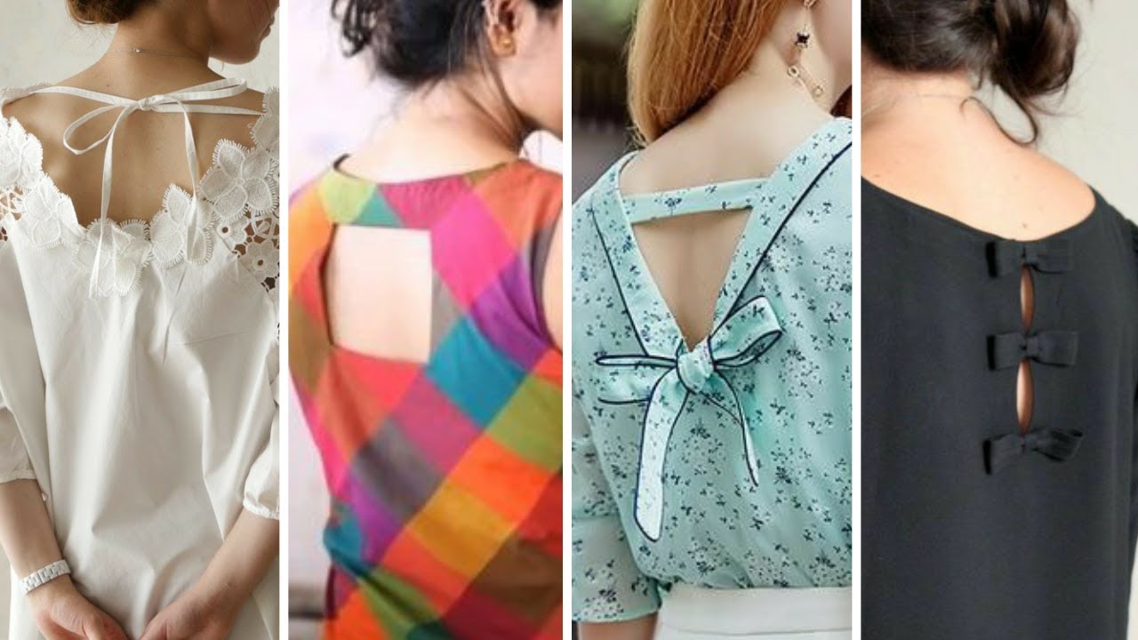 Latest Neck Back Designs 2021 || Beautiful Neck Design For Kurtis - YouTube