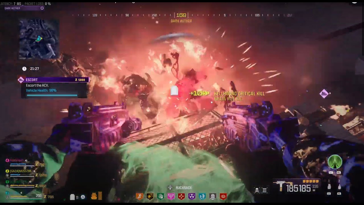 Dark Aether Rift Completing All Contracts On MW3 Zombies - YouTube