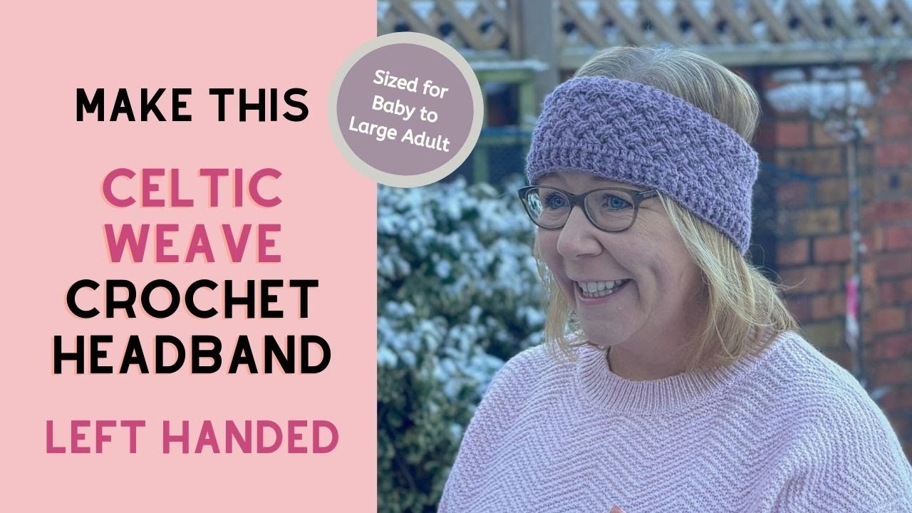 Left handed Celtic Weave Headband Tutorial - YouTube