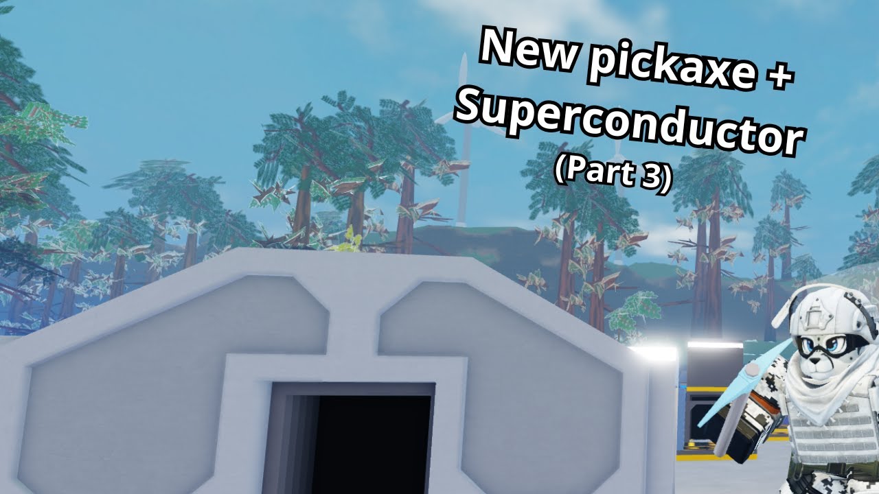 Getting a new pickaxe + superconductor [Utltimate Mining Tycoon] - YouTube