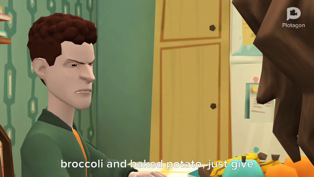 Horrid Henry refuses to eat his dinner and gets grounded - YouTube