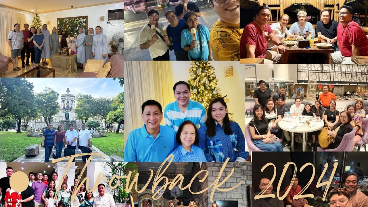 vlog: Throwback year 2024 - YouTube